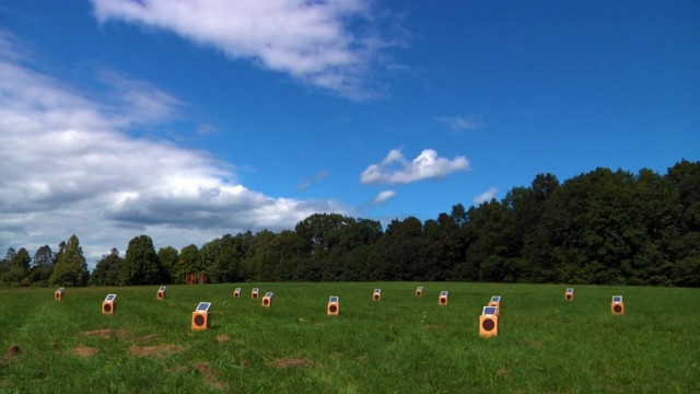 Sun Boxes, A Solar-Powered Outdoor Sound Installation