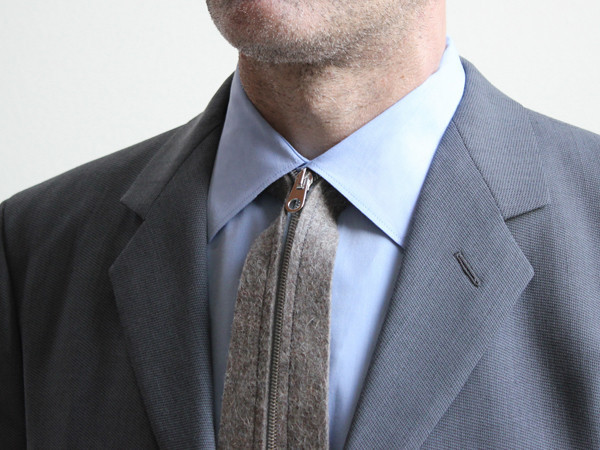 Zip Tie, The Necktie That Zips Up